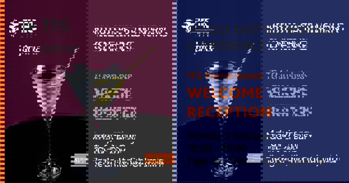 If you’re in Dubai – come say hi! | TFG Marine